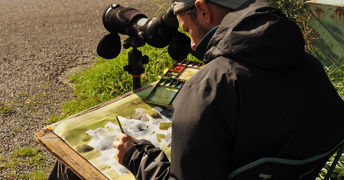 UDSOLGT: Kunstneren, Ben Woodhams, fortæller om sine nyeste bøger og ...